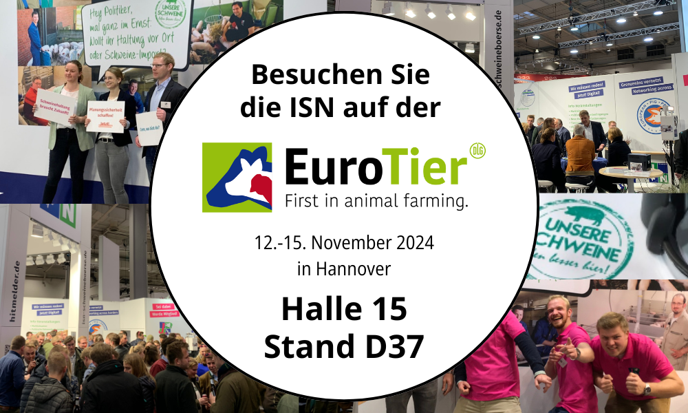 schweine.net - EuroTier 2024 – ISN in Halle 15 Stand D37
