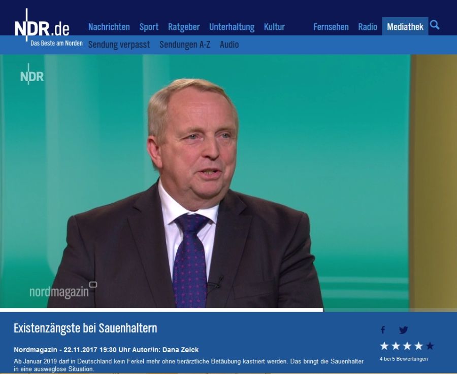 schweine.net - Kastration: Backhaus für Bundesratsinitiative zum ...